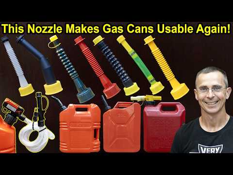 Let Me Help You Fix Your Gas Can! This Fuel Nozzle Is Awesome!
