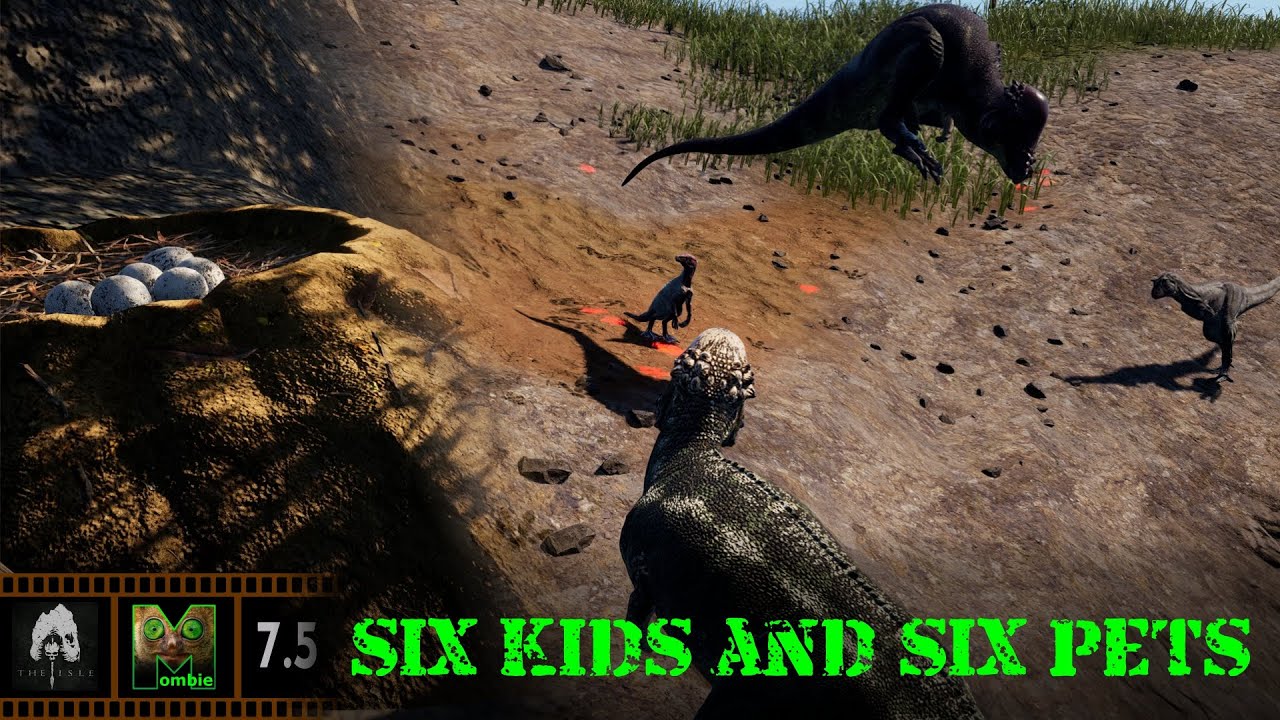 The Isle Evrima - Six Kids And Six Pets - Update 7.5 ...
