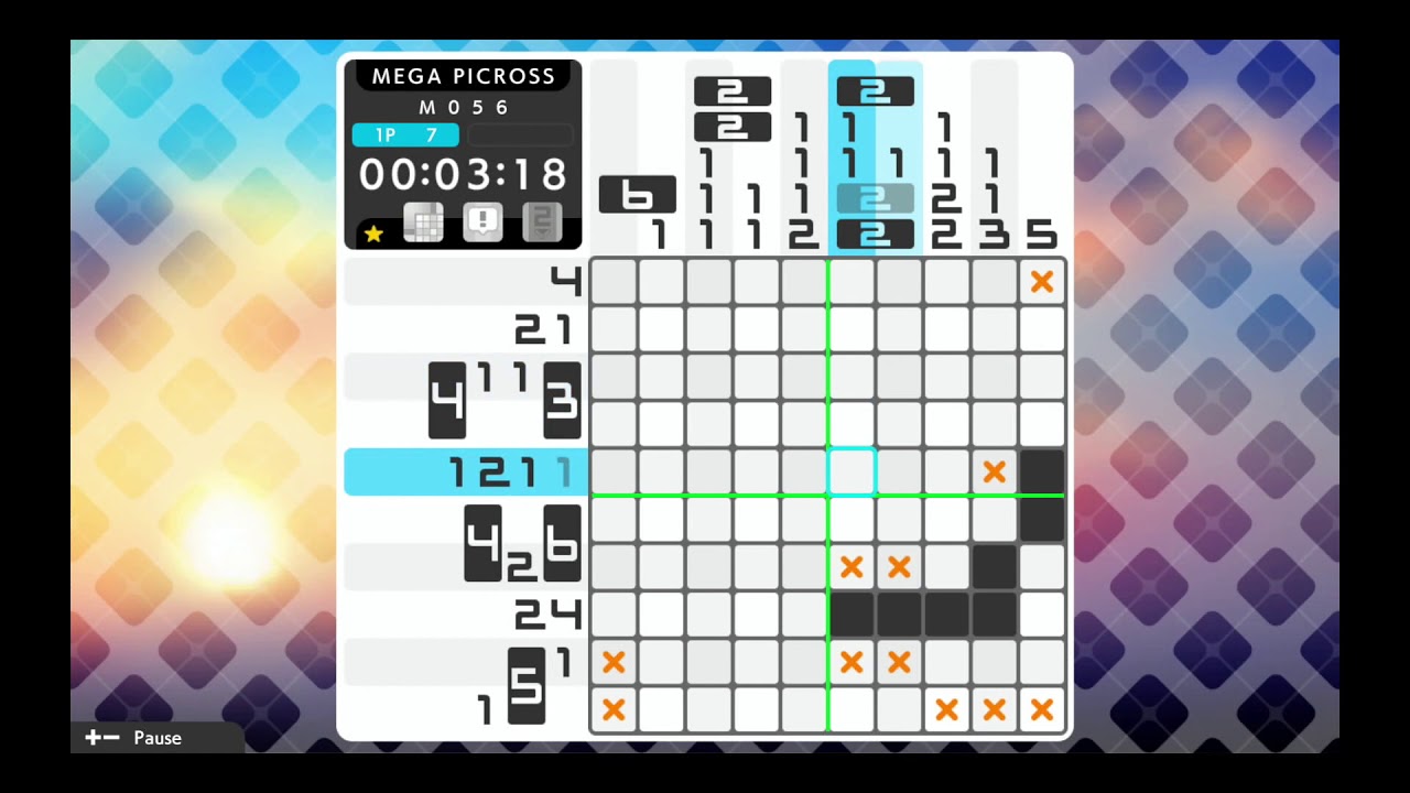 Picross S4 Switch M056 - YouTube