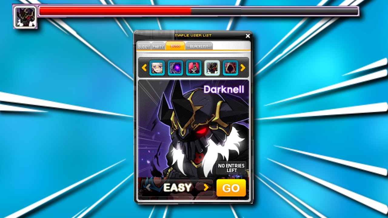 Maplestory Reboot - Bowmaster Hard Darknell, But It's Easy Mode ...