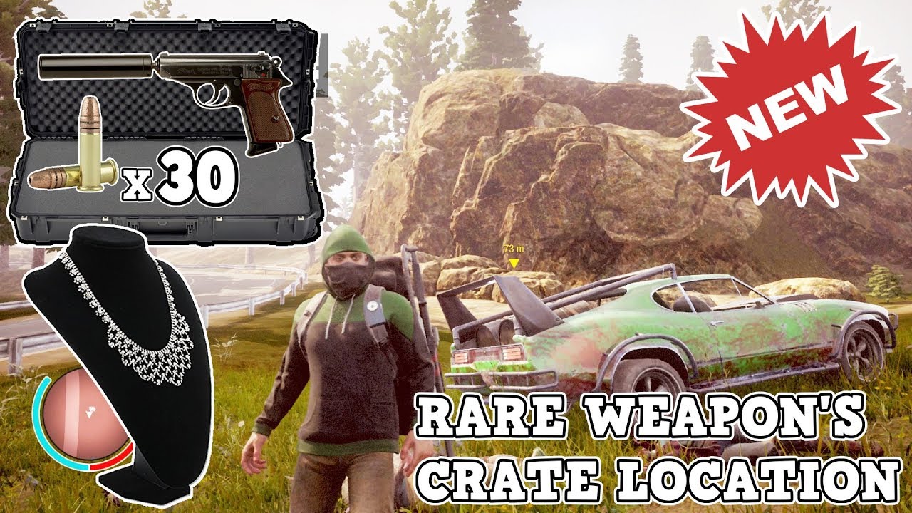 NEW RARE WEAPON’S CRATE LOCATION! | CASCADE HILLS | STATE OF DECAY 2 ...