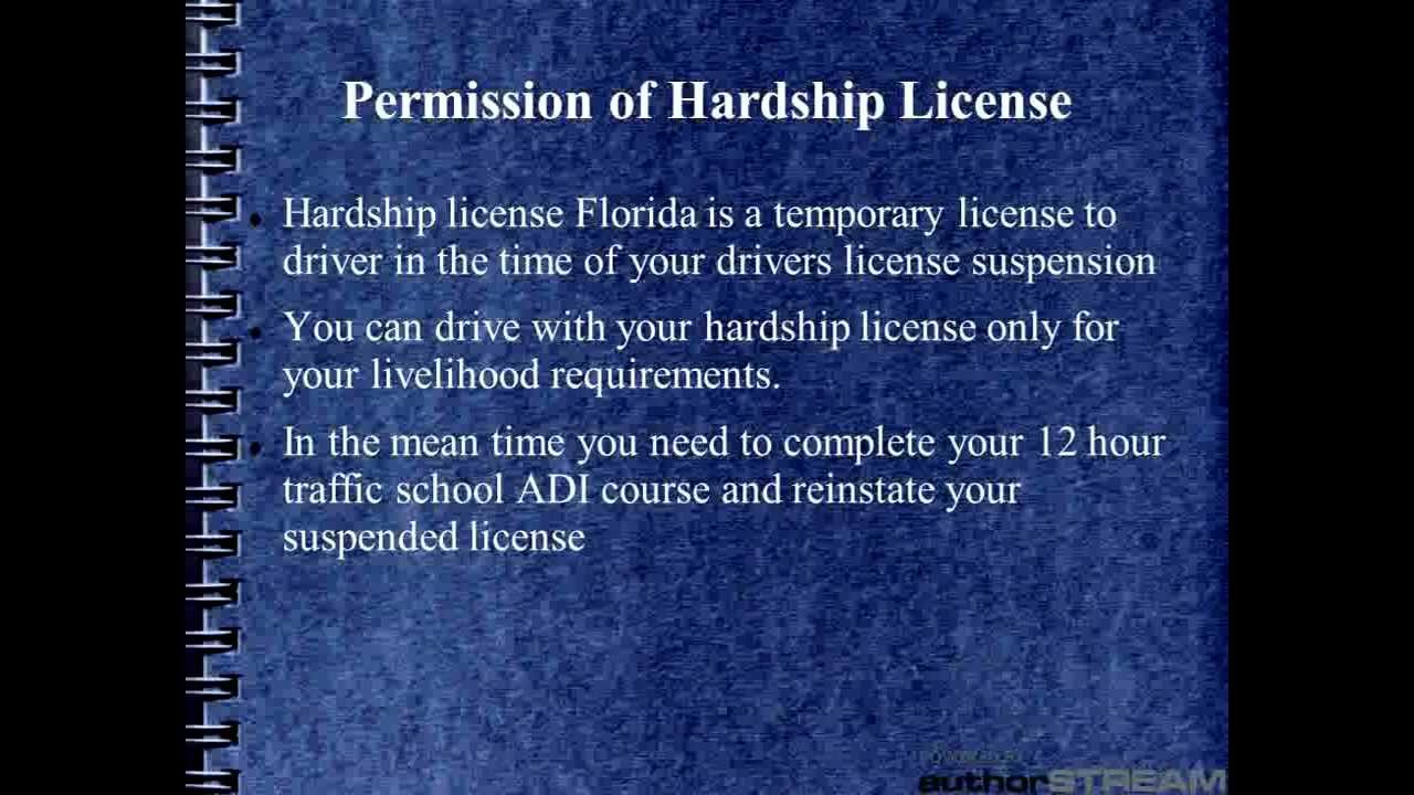 Hardship License Florida YouTube hardship-license-florida-youtube