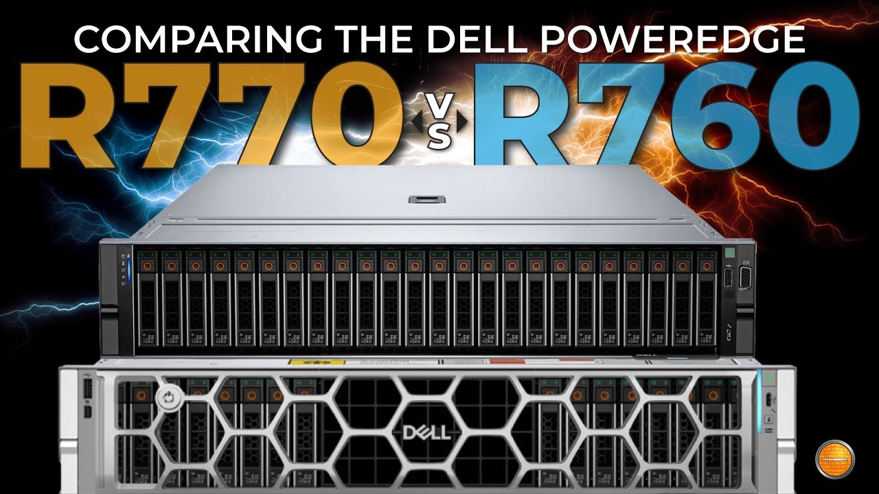 Dell PowerEdge R770 vs R760 Comparison | xByte Technologies - YouTube