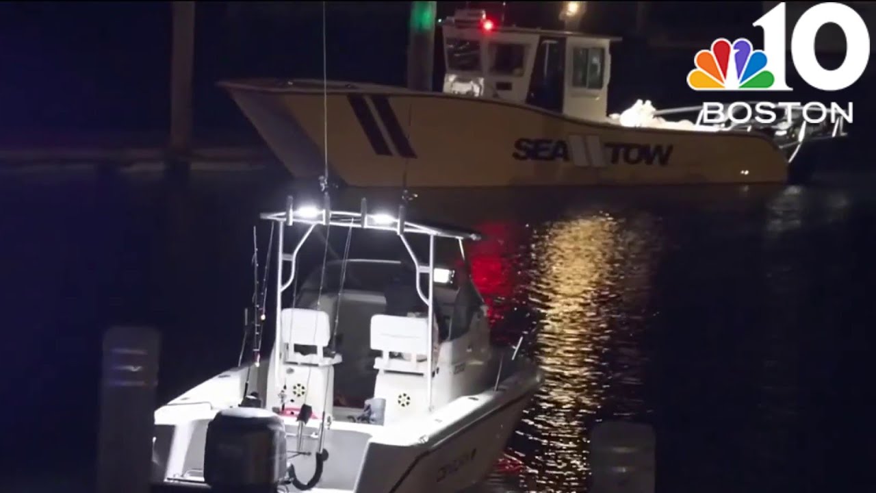 4 people seriously hurt after boat sinks off Cape Cod - YouTube