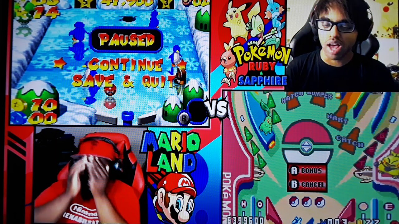 The best of Pksparkxx and Numbnexus Mario VS Pokemon pinball 2/3 - YouTube