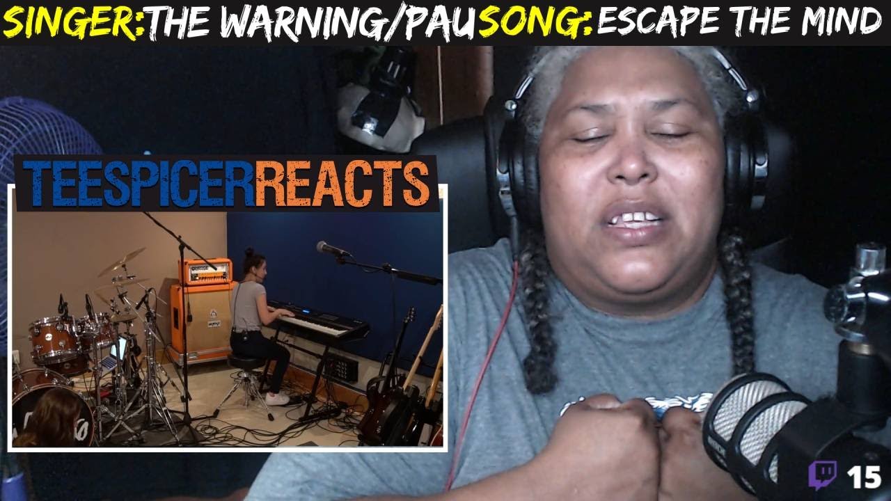 The Warning - Pau singing Escape the Mind In The Cave 2018 | Reaction ...
