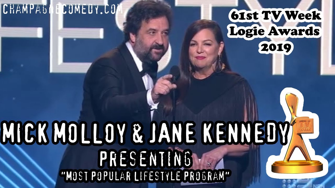 2019 Logie Awards - Mick Molloy and Jane Kennedy present Popular ...