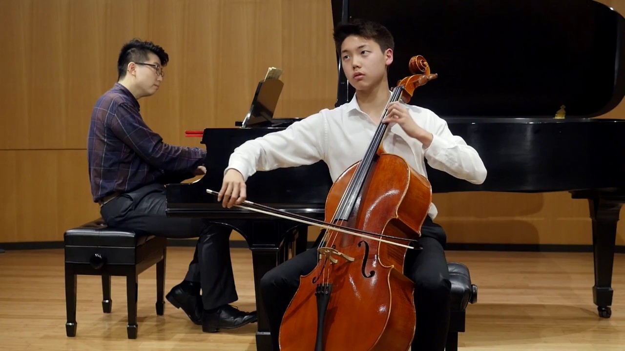 Lalo Cello Concerto - Andrew Chun - YouTube