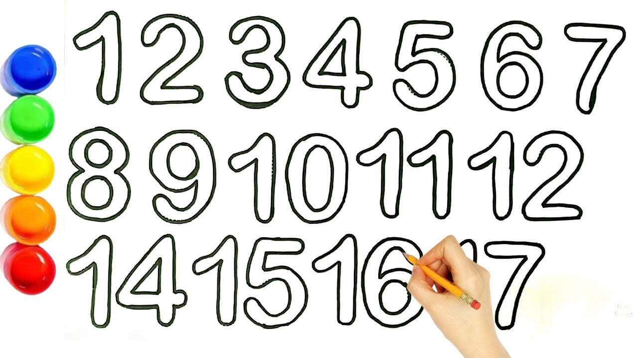 Find The Only Missing Number | Fun Way of Learning Numbers | Numbers ...