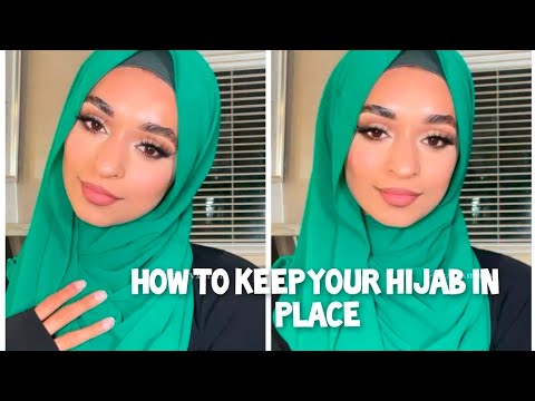 How to Keep Your Hijab in place/How to Fix Hijab/