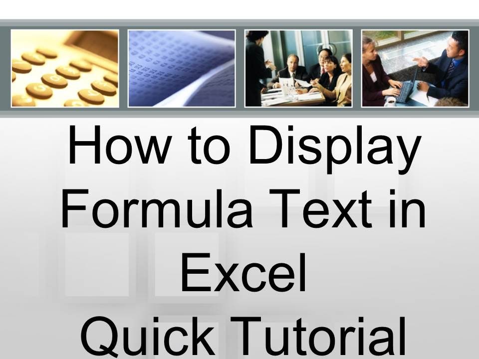 How To Display Formula Text In Excel Quick Tutorial YouTube how-to-display-formula-text-in-excel-quick-tutorial-youtube