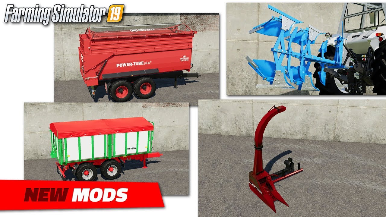 FS19 | New Mods (2020-06-12) - review - YouTube