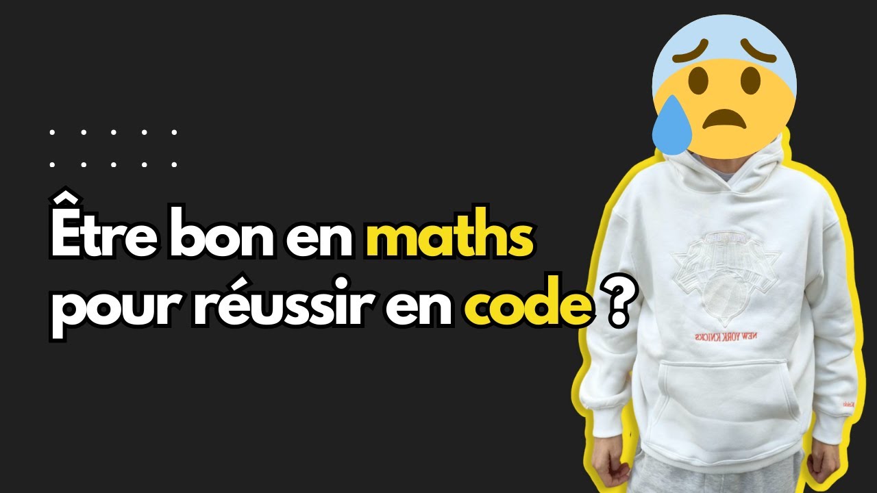 DOIT-ON ÊTRE BON EN MATHS POUR CODER ?! 📐 - YouTube
