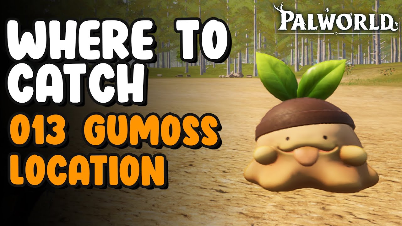 Gumoss Location - Paldeck 013 | Palworld - YouTube