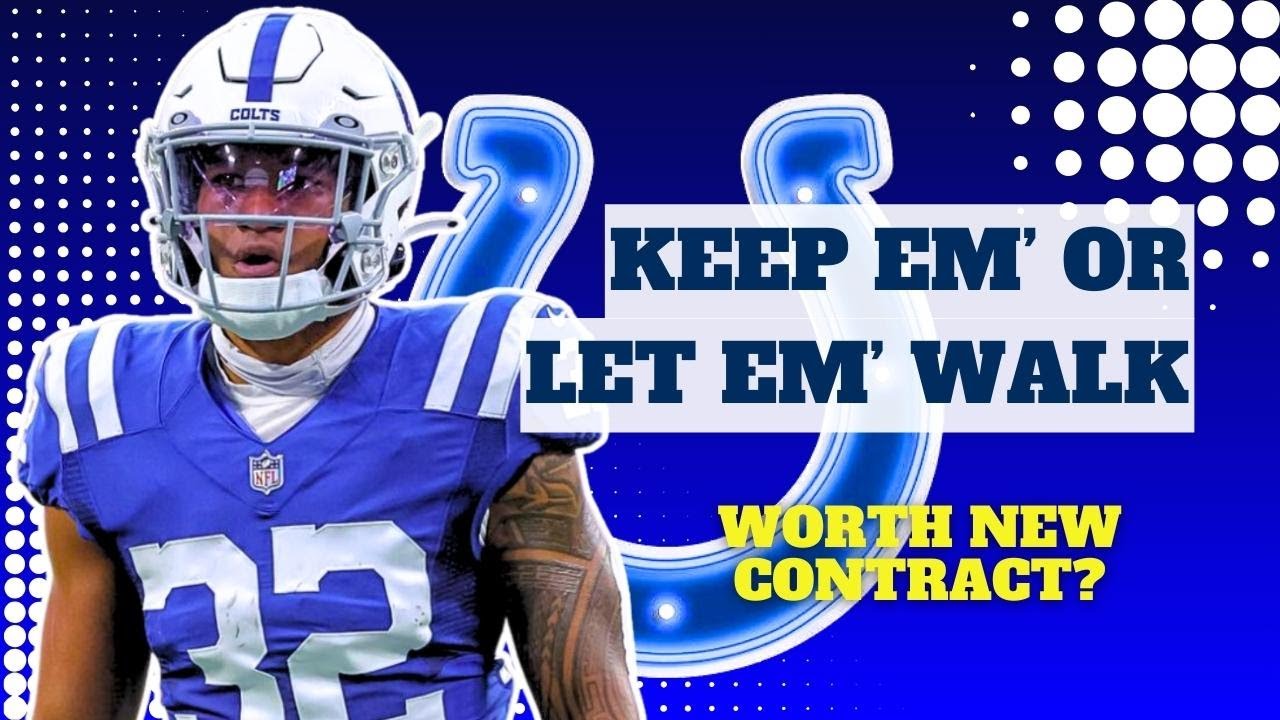 Indianapolis Colts safety room TOO DEEP to keep Julian Blackmon? - YouTube