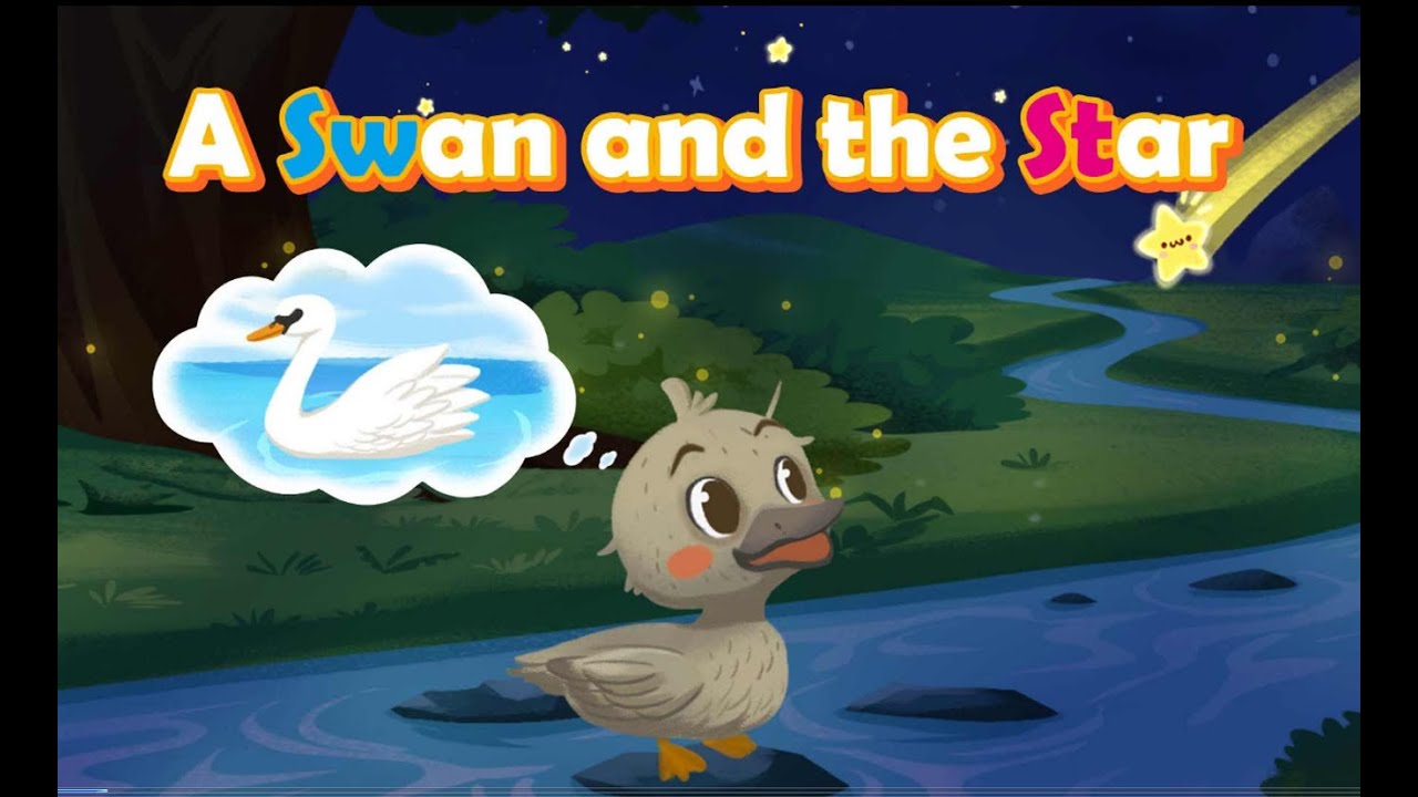Story Time (A Swan and the Star) Fun with Phonics "SW and ST" Sounds ...
