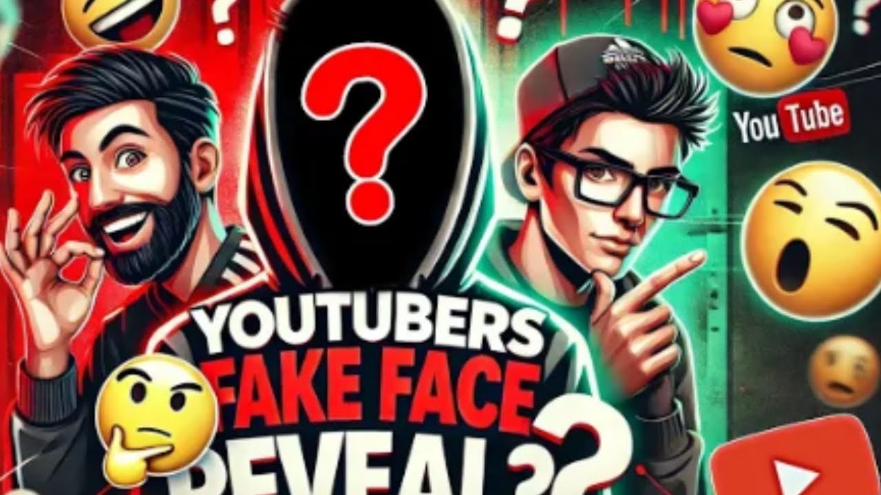 Face Reveal Exposed !! Famous Youtubers Face Reveal Real Or Fake X ...