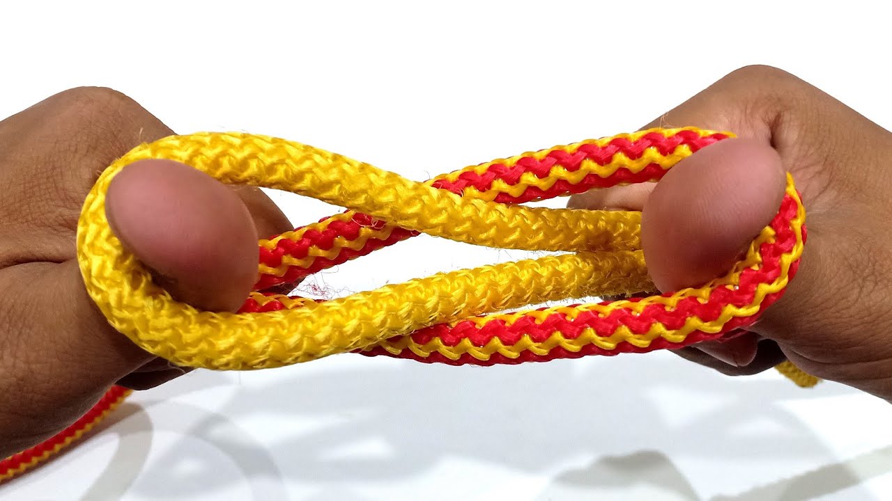 The five most practical knots in daily life | rope knot - YouTube