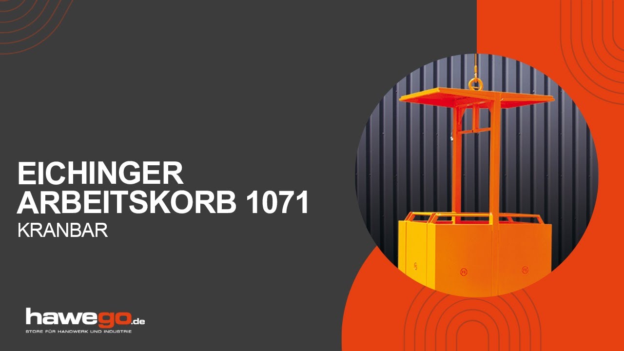 Produktvideo Eichinger Arbeitskorb 1071 - YouTube