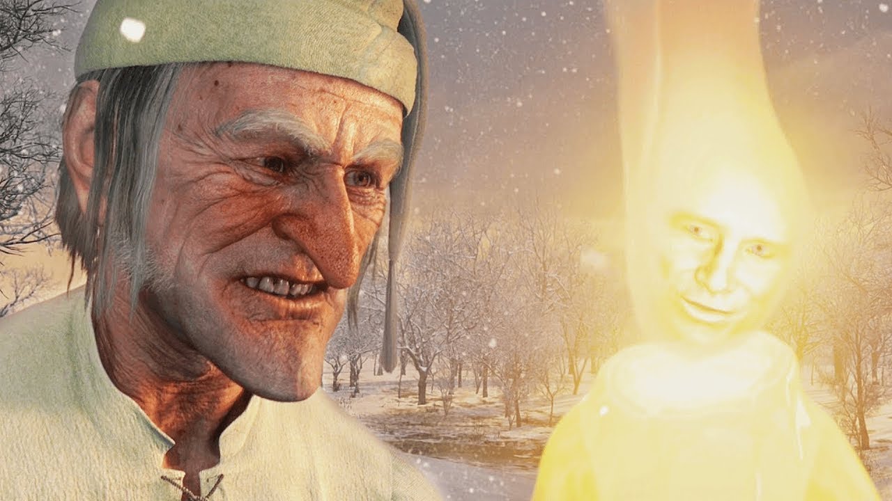 Scrooge childhood Disney a Christmas carol | 2009 | 4k director cut ...