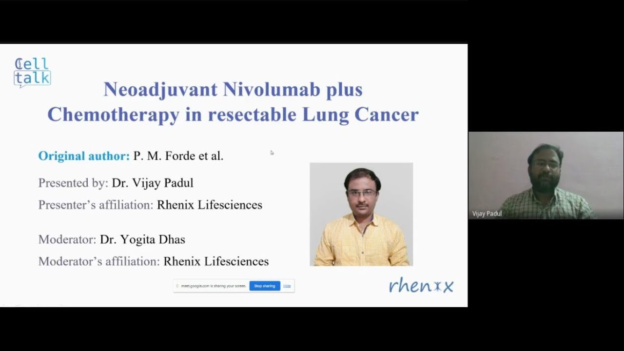 Neoadjuvant Nivolumab plus chemotherapy in resectable lung cancer ...