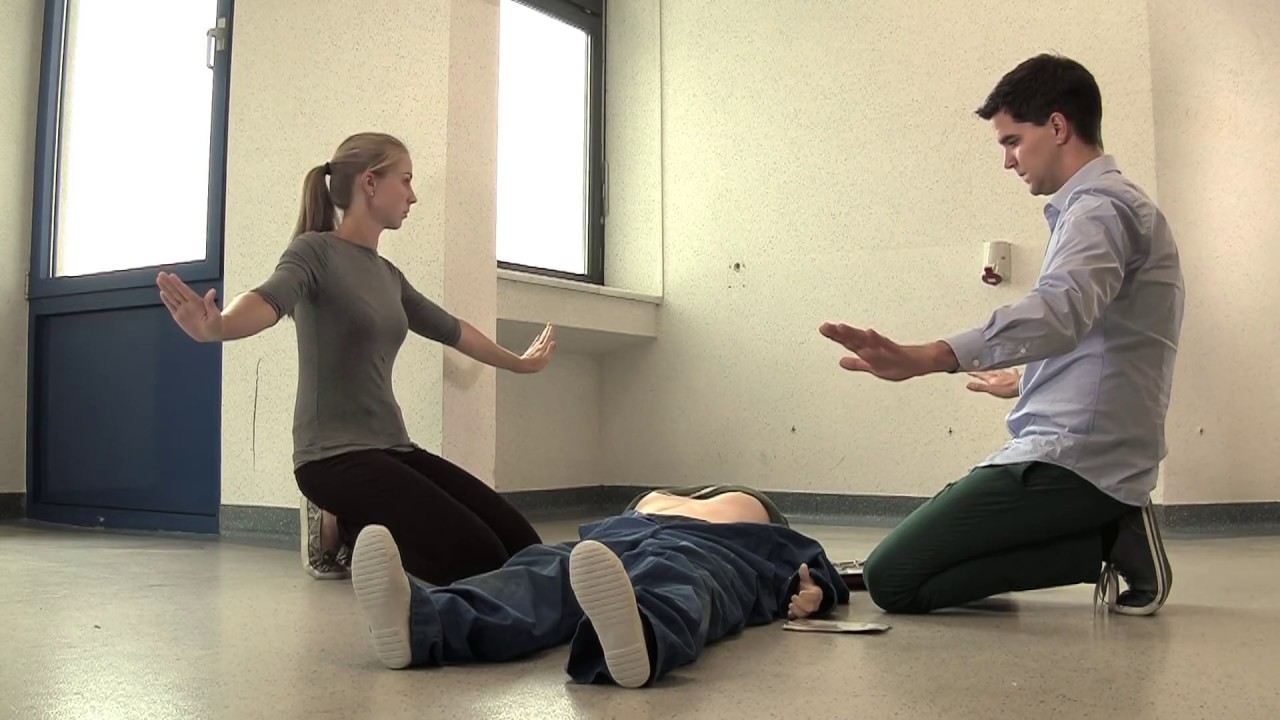 Basic Life Support including demo CPR and AED use video from European ...