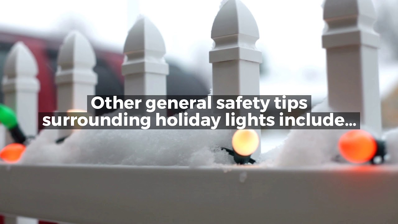 Christmas, Holiday Lights / Lighting Safety Tips - Seattle Electrician ...