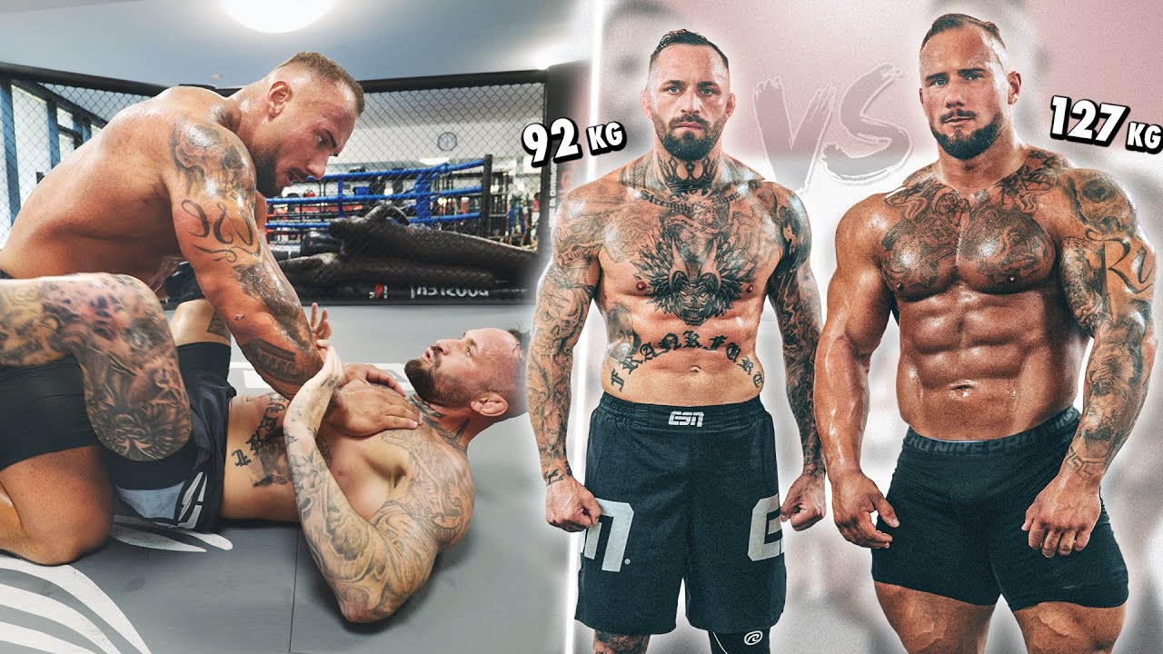 Ringen gegen Christian Eckerlin (MMA Profi) - YouTube