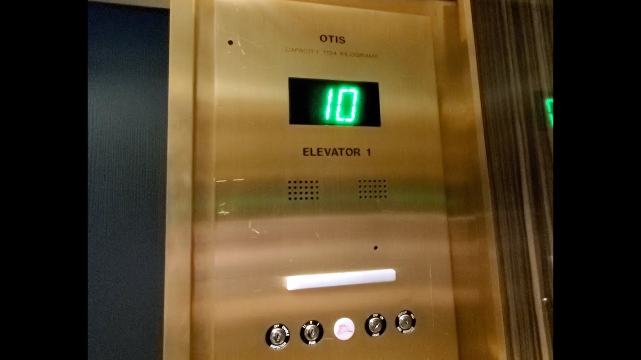 Modded... Otis Touch Sensitive Traction Elevators at Western Union ...