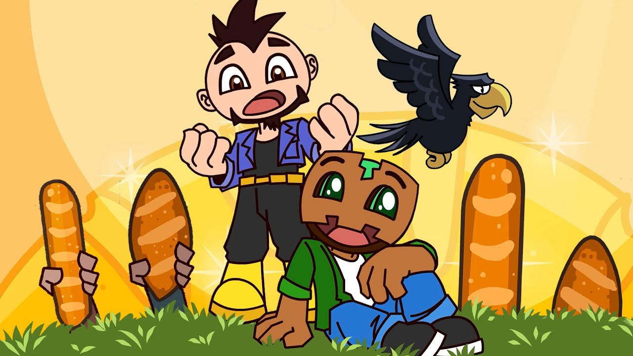 😍 PAN PAN PAN 🍞🎤 TROLARDY Y EL PAN DORADO 🎵 PARODIA MUSICAL ANIMADA (Canción Minecraft) - YouTube