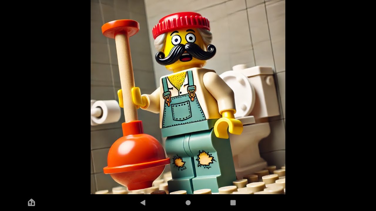 The Plumber Lego stop motion Big Bus Studios - YouTube