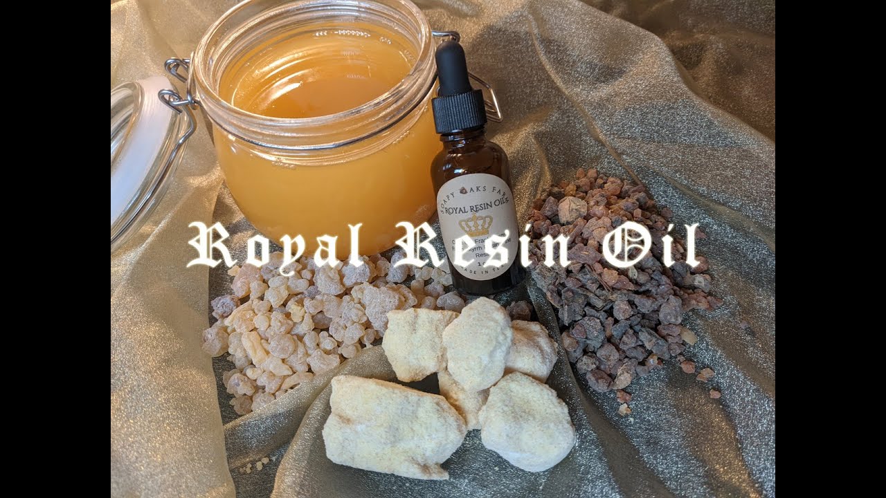 Making Royal Resin Oil - YouTube