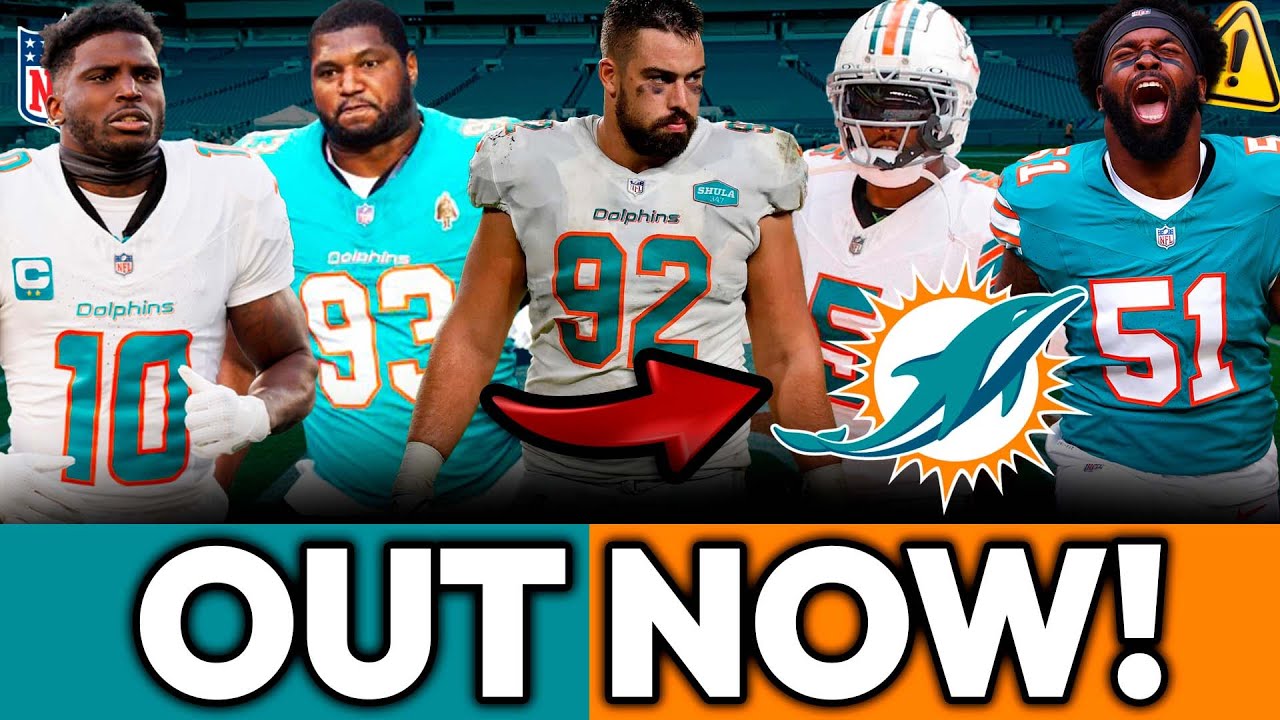 🔥 LAST MINUTE! CONFIRMED AT DOLPHINS! - Miami Dolphins News Today NFL ...