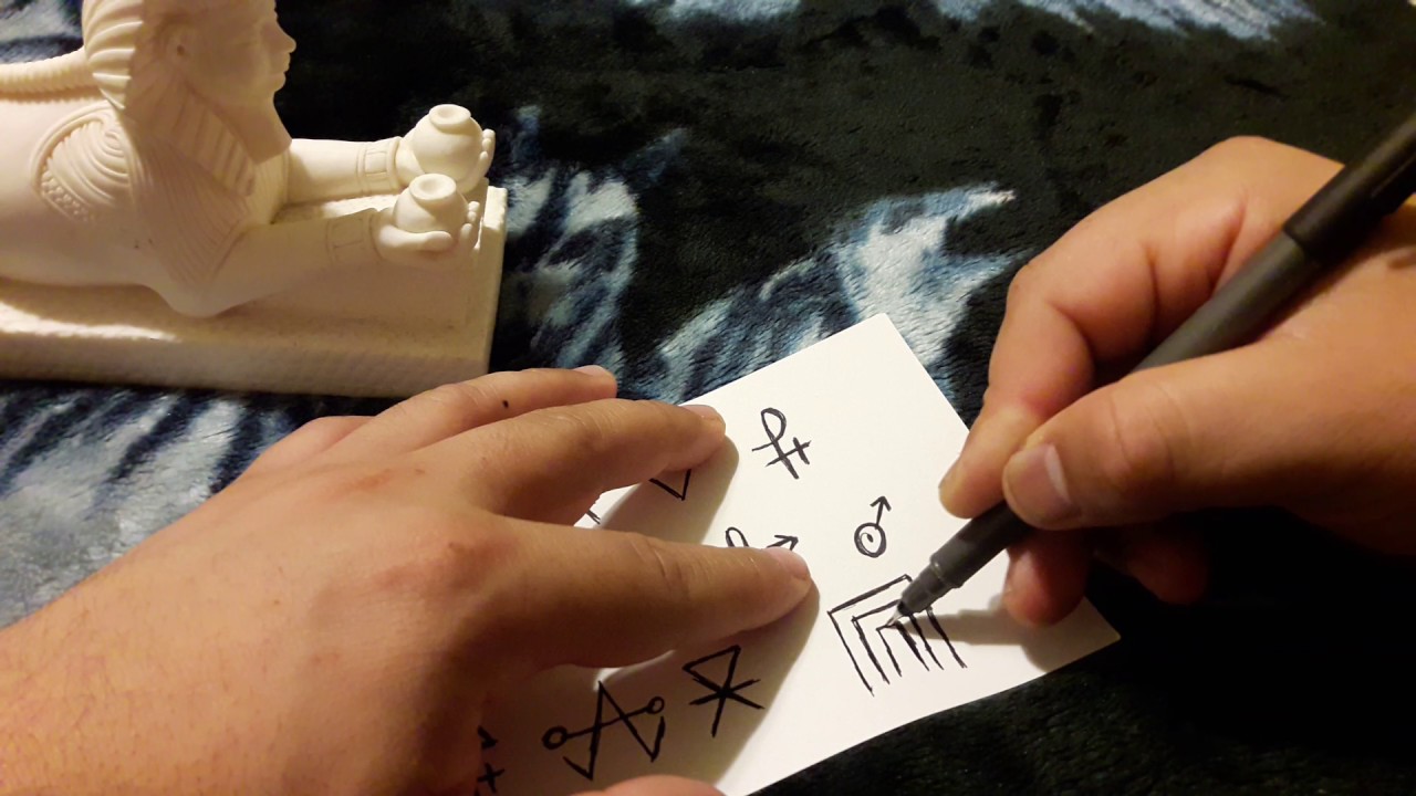 ASMR SYMBOLS - A4 - YouTube