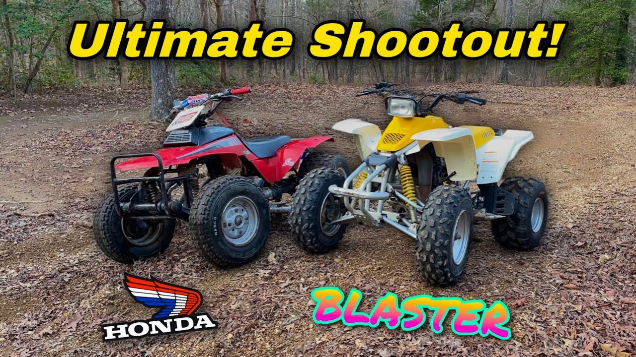 MINT Yamaha Blaster V.S. Honda TRX250 Sport-Utility Conversion! Who ...
