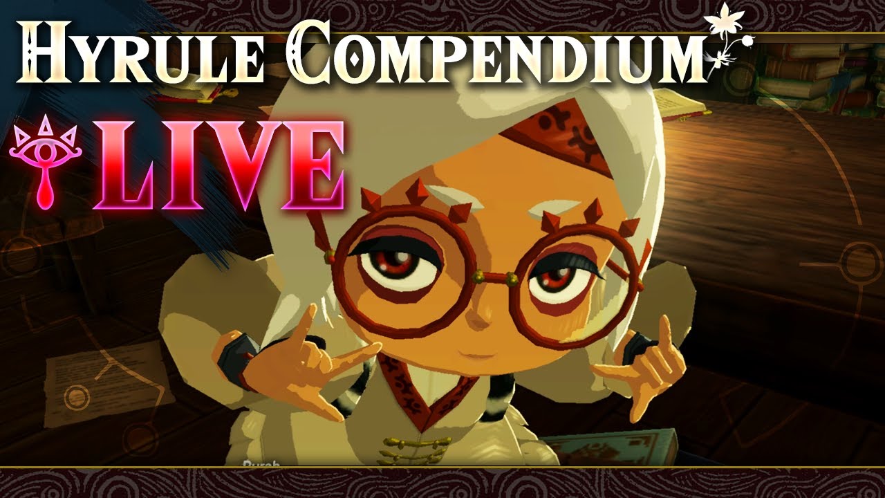 Hyrule Compendium - The Legend of Zelda: Breath of the Wild (LIVE ...