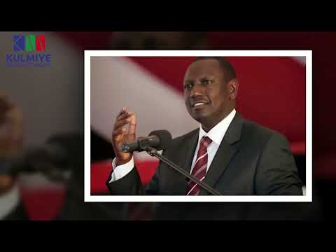 WARBIXIN:-WAA KUMA MADAXWEYNAHA CUSUB EE KENYA WILLIAM RUTO?