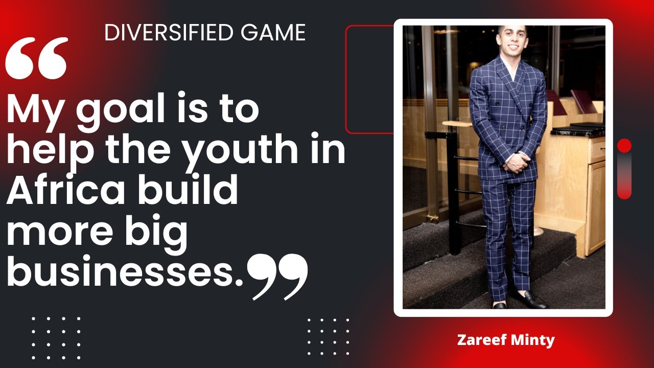 Meet Zareef Minty: South Africa's Young Lawyer, TV Presenter ...