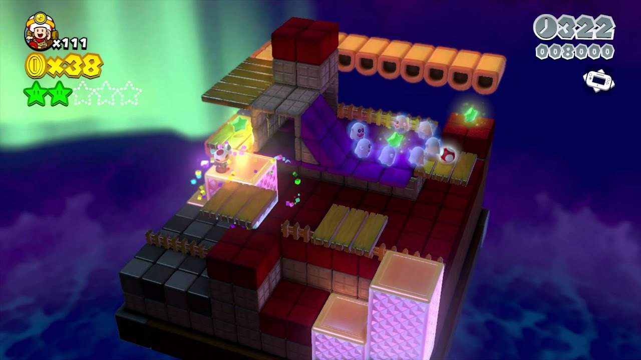 Let's Play: Super Mario 3D World - 5-Toad - "Captain Toad Plays Peek-A ...