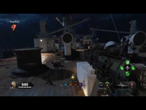 Call of Duty Black Ops 4 Zombies rounds 6-9 Voyage Of Despair map - YouTube
