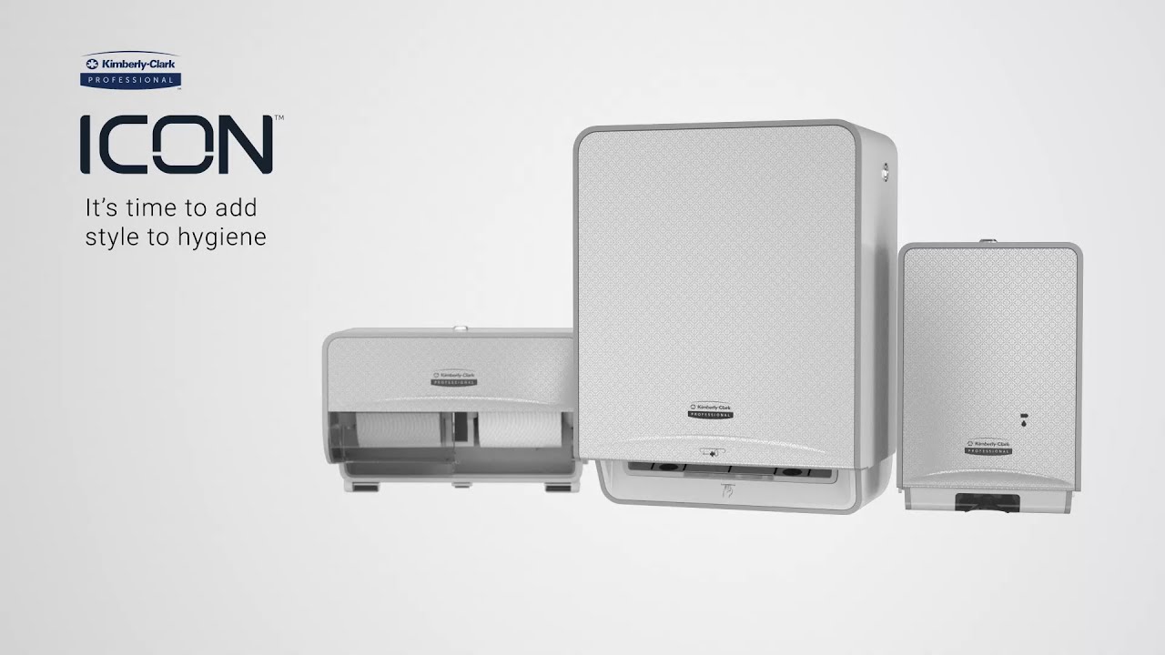 Kimberly-Clark Professional ICON™ Dispenser Collection - YouTube