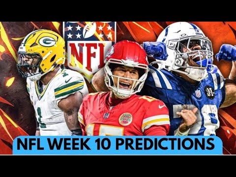NFL WEEK 10 PREDICTIONS - YouTube