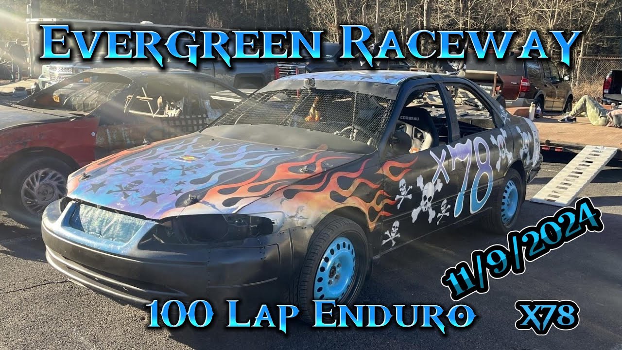 Evergreen Raceway 4 /6 Cyl 100 Lap Enduro 11/9/2024 X78 - YouTube