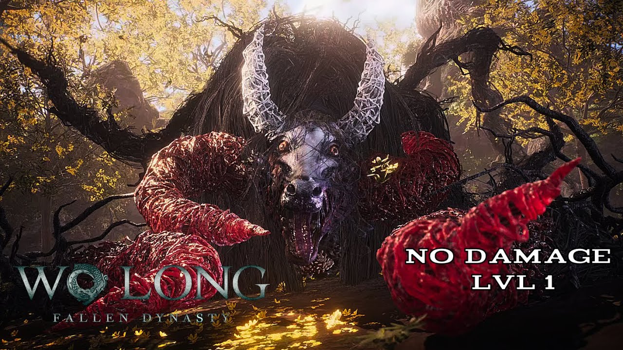 Wo Long Fallen Dynasty - Aoye Boss Fight (Level 1/No Damage) - YouTube