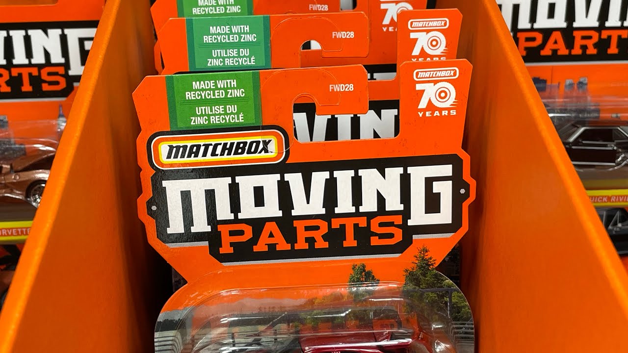Matchbox Moving Parts Diecast Cars - YouTube