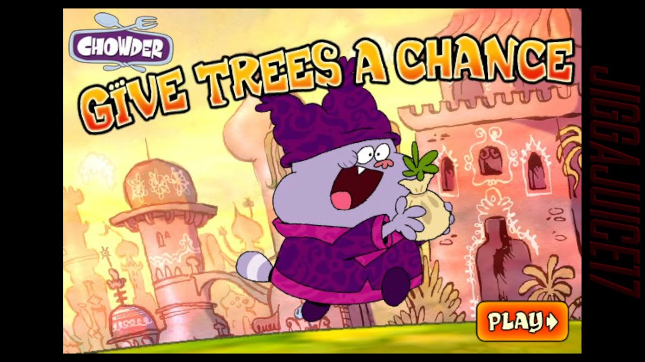 Chowder: Give Trees a Chance Flash Game (No Commentary) - YouTube