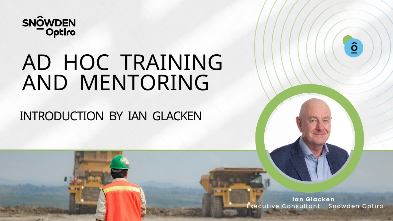 Snowden Optiro ADHOC Training and Mentoring - Introduction by Ian ...