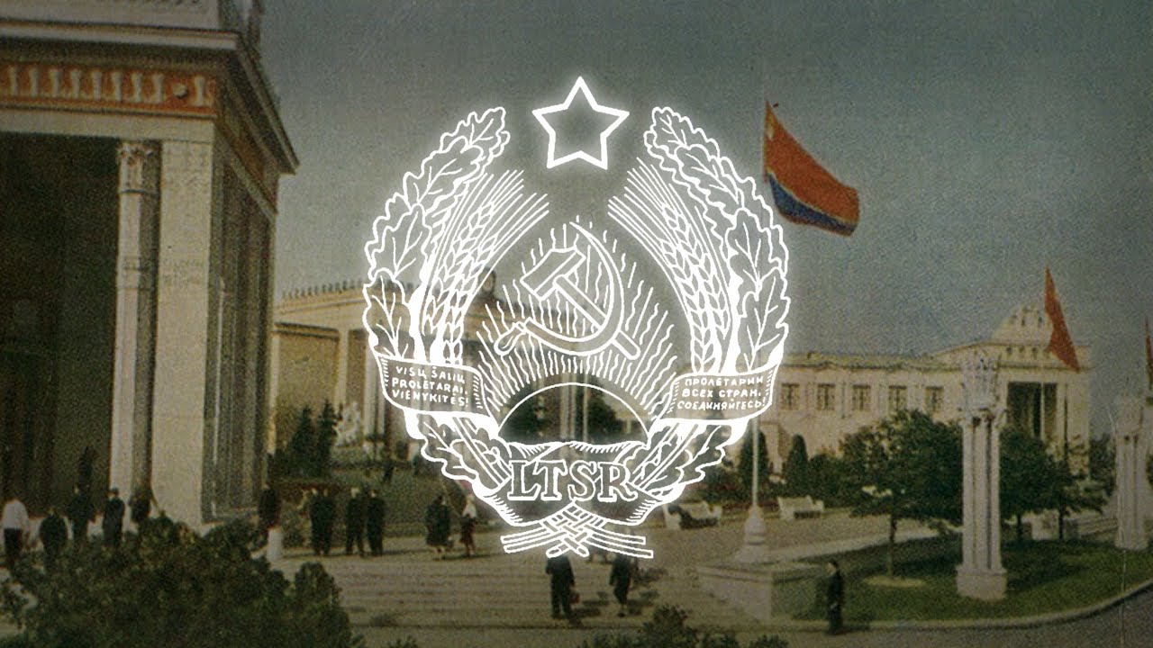 "Lietuvos TSR himnas" - State Anthem of the Lithuanian SSR (1950-1956 ...