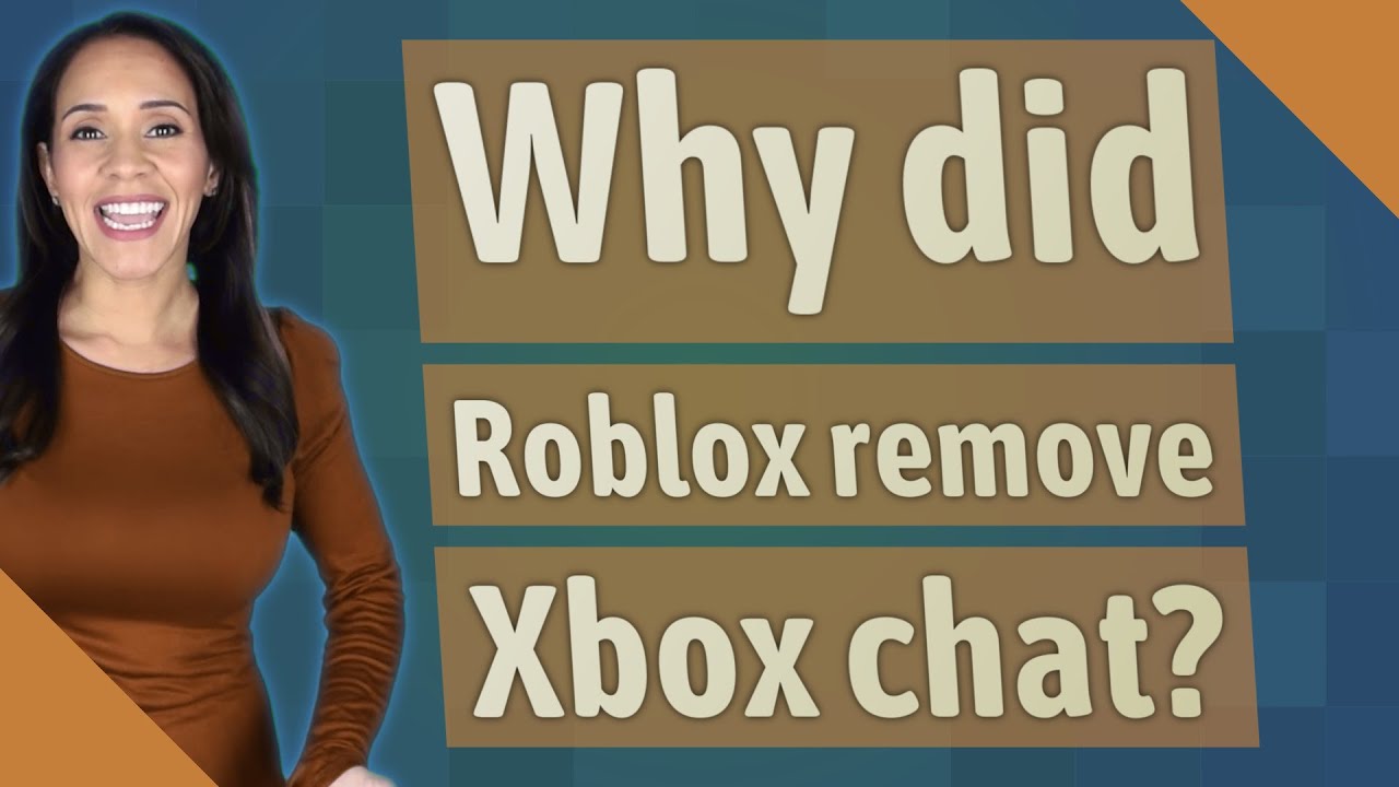 Why did Roblox remove Xbox chat? - YouTube