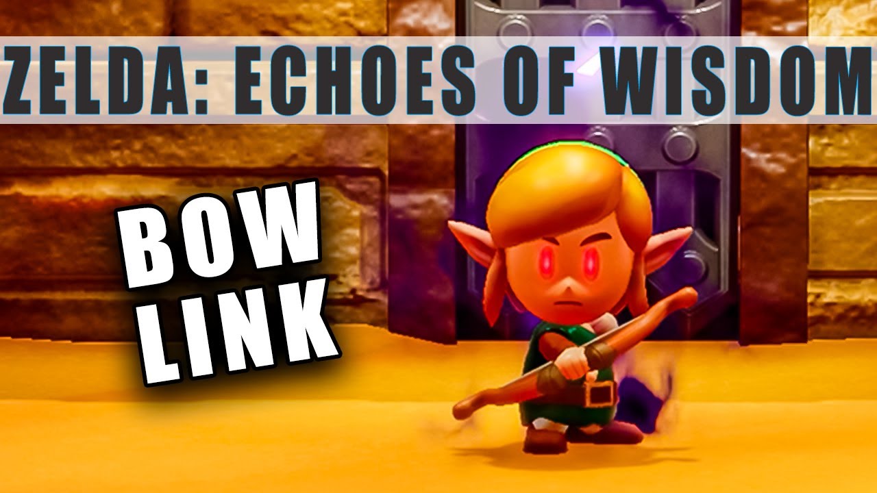 Dark Bow Link Boss Fight - The Legend of Zelda Echoes of Wisdom How to ...